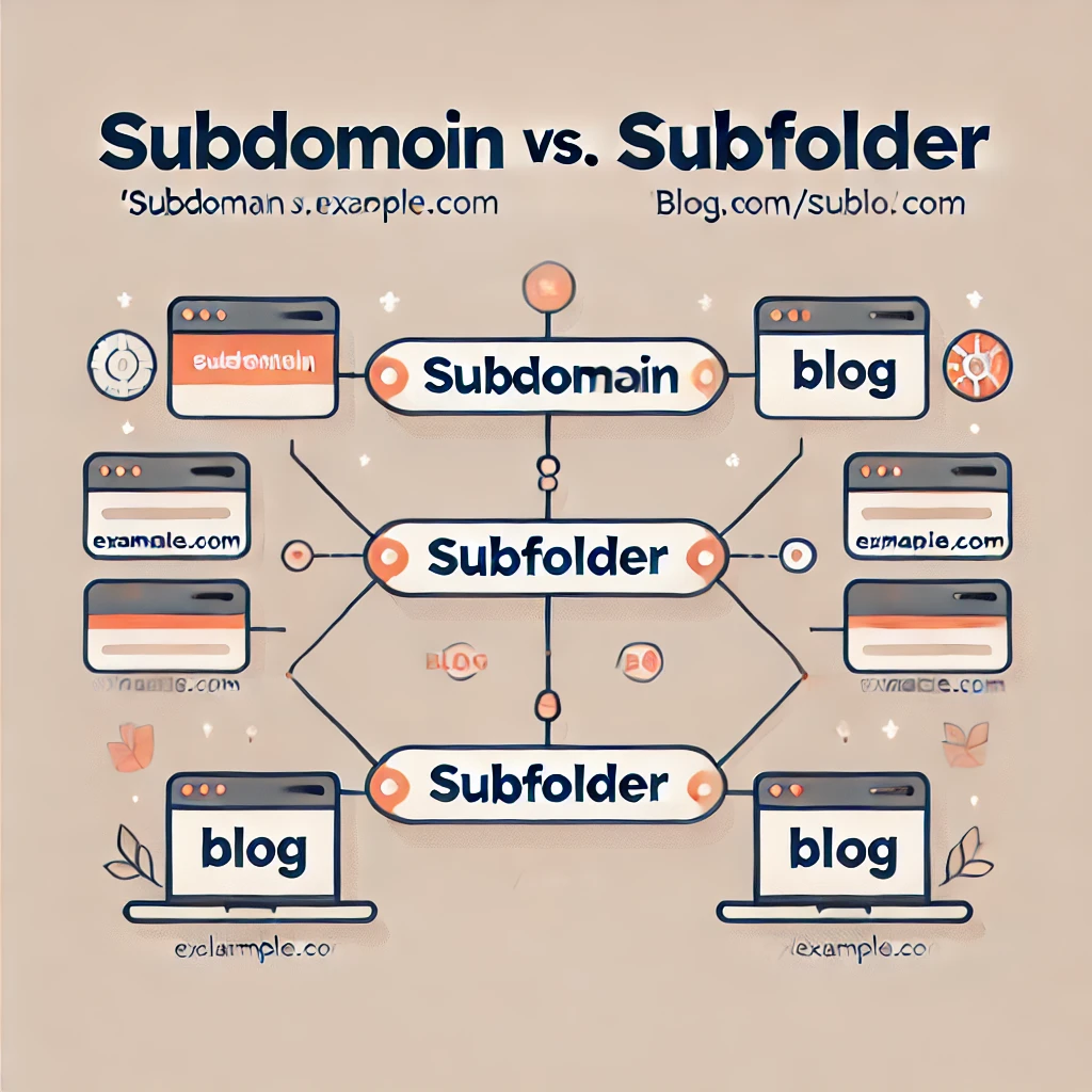 Subdomain vs Subfolder | subfolder网站外链和引荐域下降很厉害